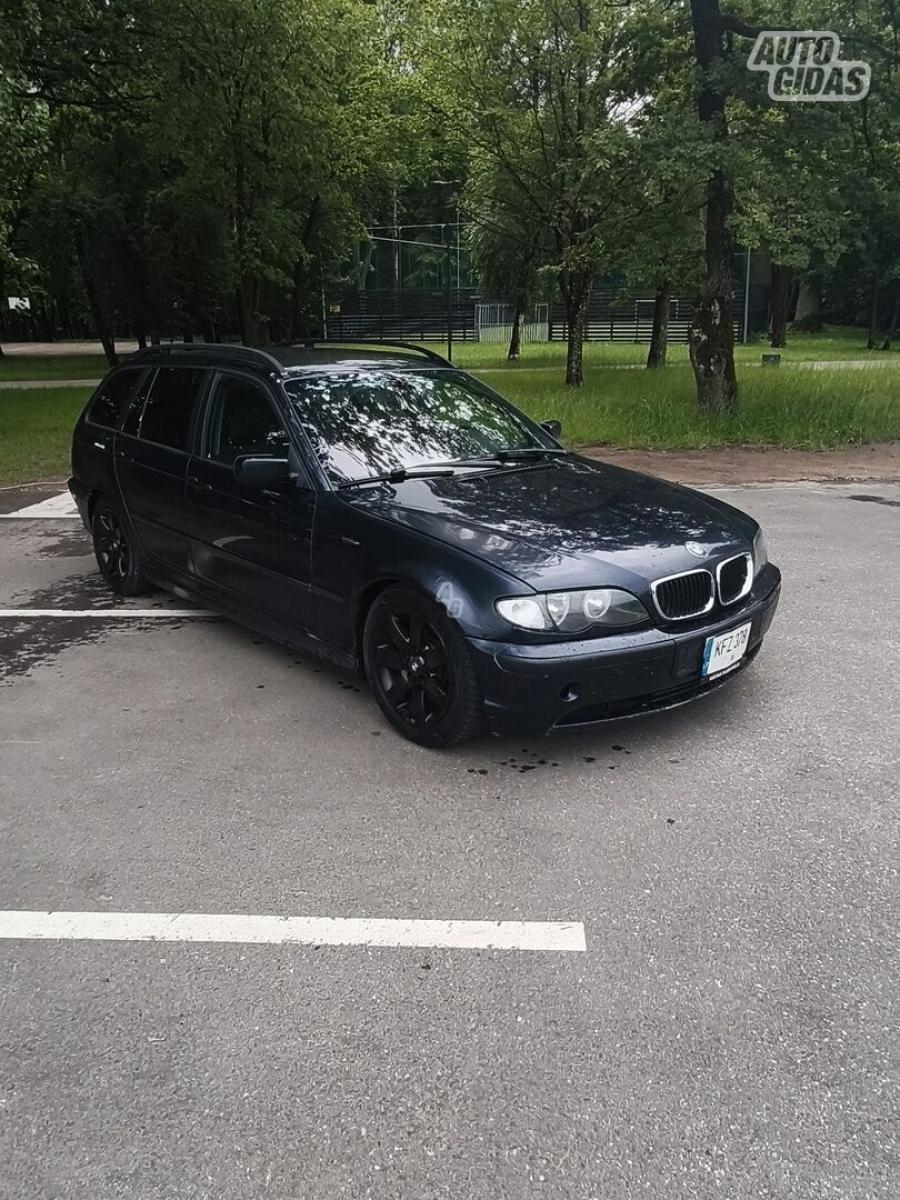 Blue BMW 320 2002 in Kaunas, with an engine capacity of 2.00 L and mileage of 400 thousand km for 1300 €, photo 3 on AUTOMOTO.COM.LV