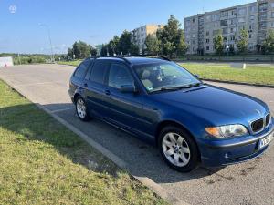 Blue BMW 320 2002 in Utena, with an engine capacity of 2.00 L and mileage of 297 thousand km for 2000 €, photo 6 on AUTOMOTO.COM.LV