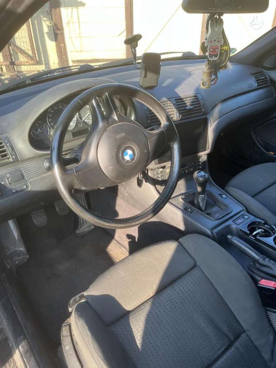 Blue BMW 320 2002 in Utena, with an engine capacity of 2.00 L and mileage of 297 thousand km for 2000 €, photo 9 on AUTOMOTO.COM.LV