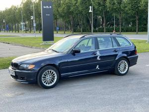 Blue BMW 320 2002 in Narva, with an engine capacity of 2.00 L and mileage of 295 thousand km for 1999 €, photo  on AUTOMOTO.COM.LV