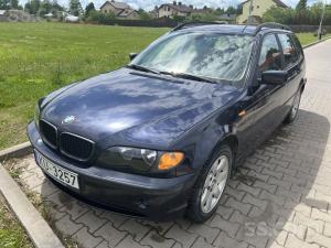 Синий БМВ 320 2002 в Елгава, объемом двигателя 2.00 л и пробегом 346 тыс. км за 1700 €, фото  на AUTOMOTO.COM.LV
