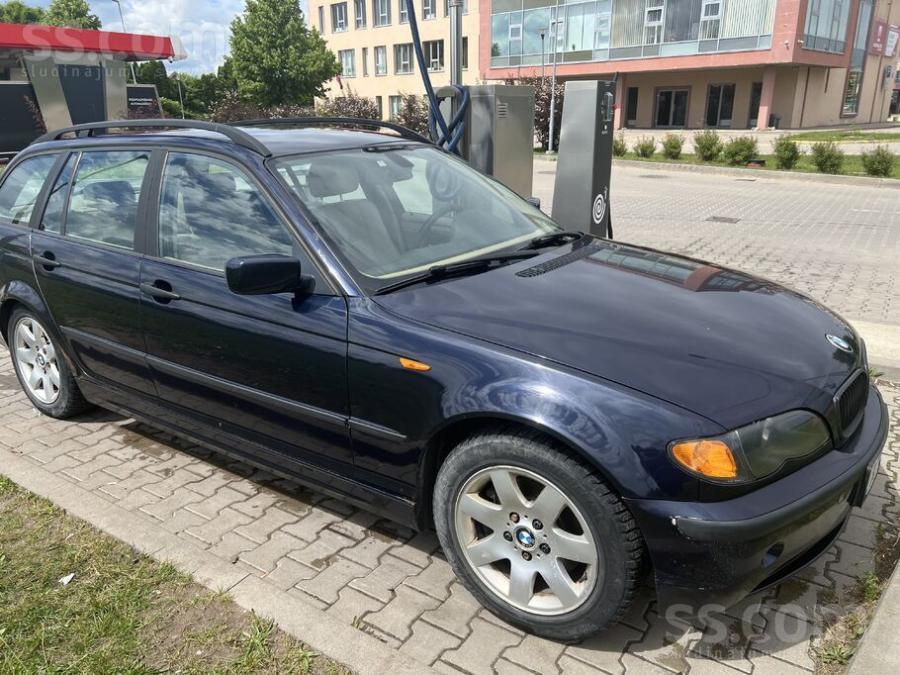 Синий БМВ 320 2002 в Елгава, объемом двигателя 2.00 л и пробегом 346 тыс. км за 1700 €, фото 4 на AUTOMOTO.COM.LV