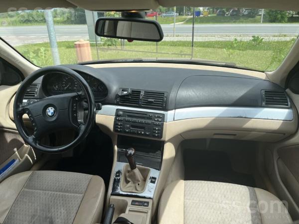 Blue BMW 320 2002 in Jelgava, with an engine capacity of 2.00 L and mileage of 346 thousand km for 1700 €, photo 5 on AUTOMOTO.COM.LV