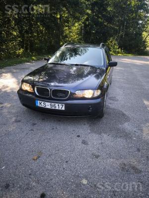 Zils BMW 320 2002 Jelgava, ar dzinēja tilpumu 2.00 L un nobraukumu 403 tūkst. km par 1650 €, foto  vietnē AUTOMOTO.COM.LV