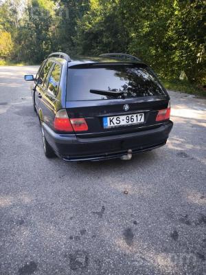 Blue BMW 320 2002 in Jelgava, with an engine capacity of 2.00 L and mileage of 403 thousand km for 1650 €, photo 6 on AUTOMOTO.COM.LV