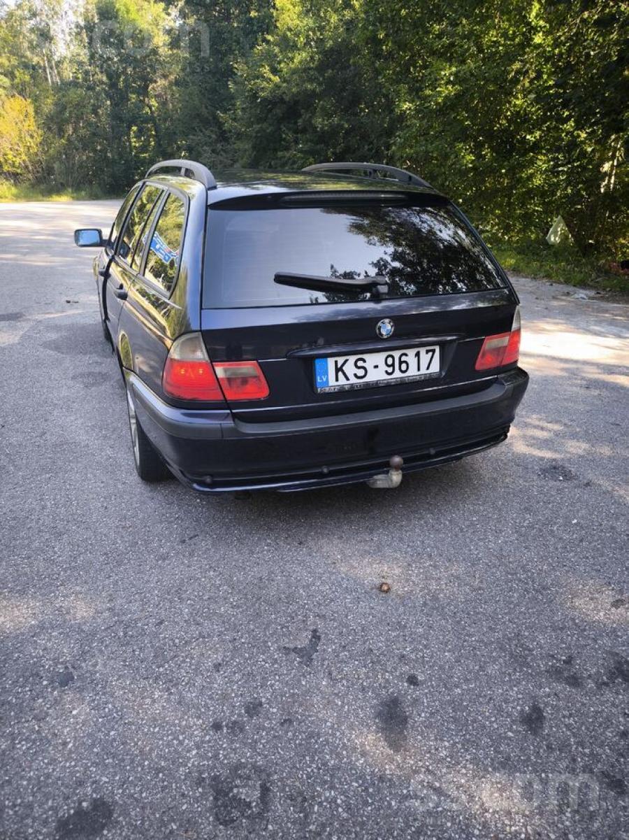 Blue BMW 320 2002 in Jelgava, with an engine capacity of 2.00 L and mileage of 403 thousand km for 1650 €, photo 6 on AUTOMOTO.COM.LV