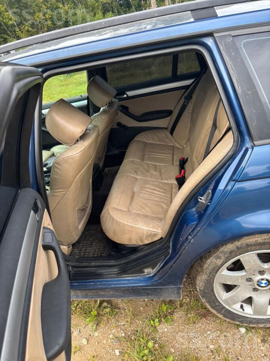Zils BMW 320 2002 Aizkraukle, ar dzinēja tilpumu 2.00 L un nobraukumu 339 tūkst. km par 1300 €, foto 6 vietnē AUTOMOTO.COM.LV