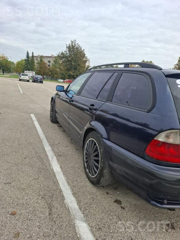 Zils BMW 320 2002 Aizkraukle, ar dzinēja tilpumu 2.00 L un nobraukumu 404 tūkst. km par 2100 €, foto 3 vietnē AUTOMOTO.COM.LV