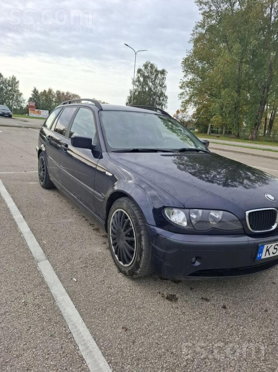 Blue BMW 320 2002 in Aizkraukle, with an engine capacity of 2.00 L and mileage of 404 thousand km for 2100 €, photo 6 on AUTOMOTO.COM.LV