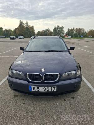 Blue BMW 320 2002 in Aizkraukle, with an engine capacity of 2.00 L and mileage of 404 thousand km for 2100 €, photo 7 on AUTOMOTO.COM.LV
