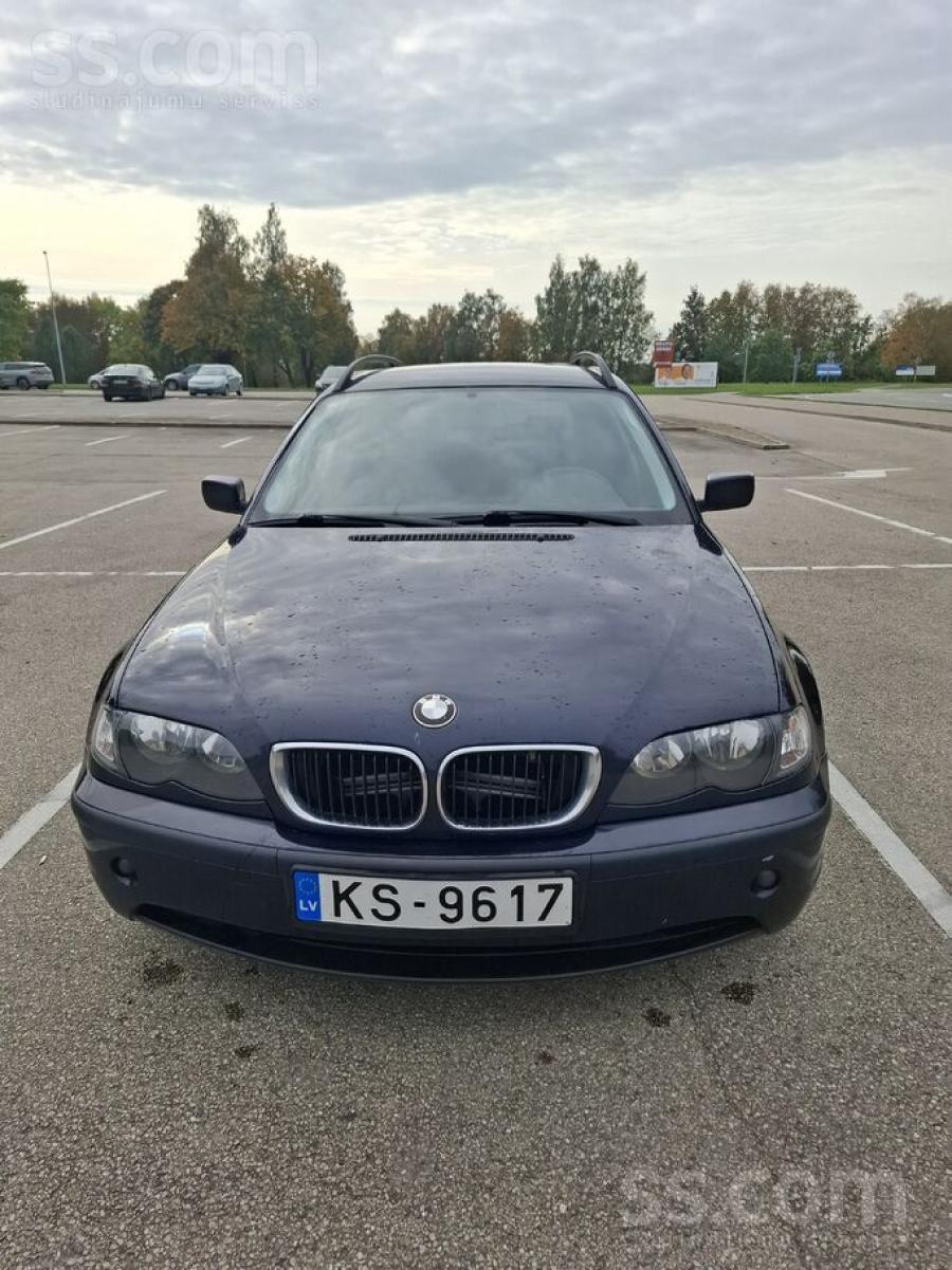 Blue BMW 320 2002 in Aizkraukle, with an engine capacity of 2.00 L and mileage of 404 thousand km for 2100 €, photo 7 on AUTOMOTO.COM.LV
