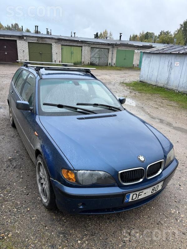 Синий БМВ 320 2002 в Рига, объемом двигателя 2.00 л и пробегом 444 тыс. км за 1600 €, фото 3 на AUTOMOTO.COM.LV