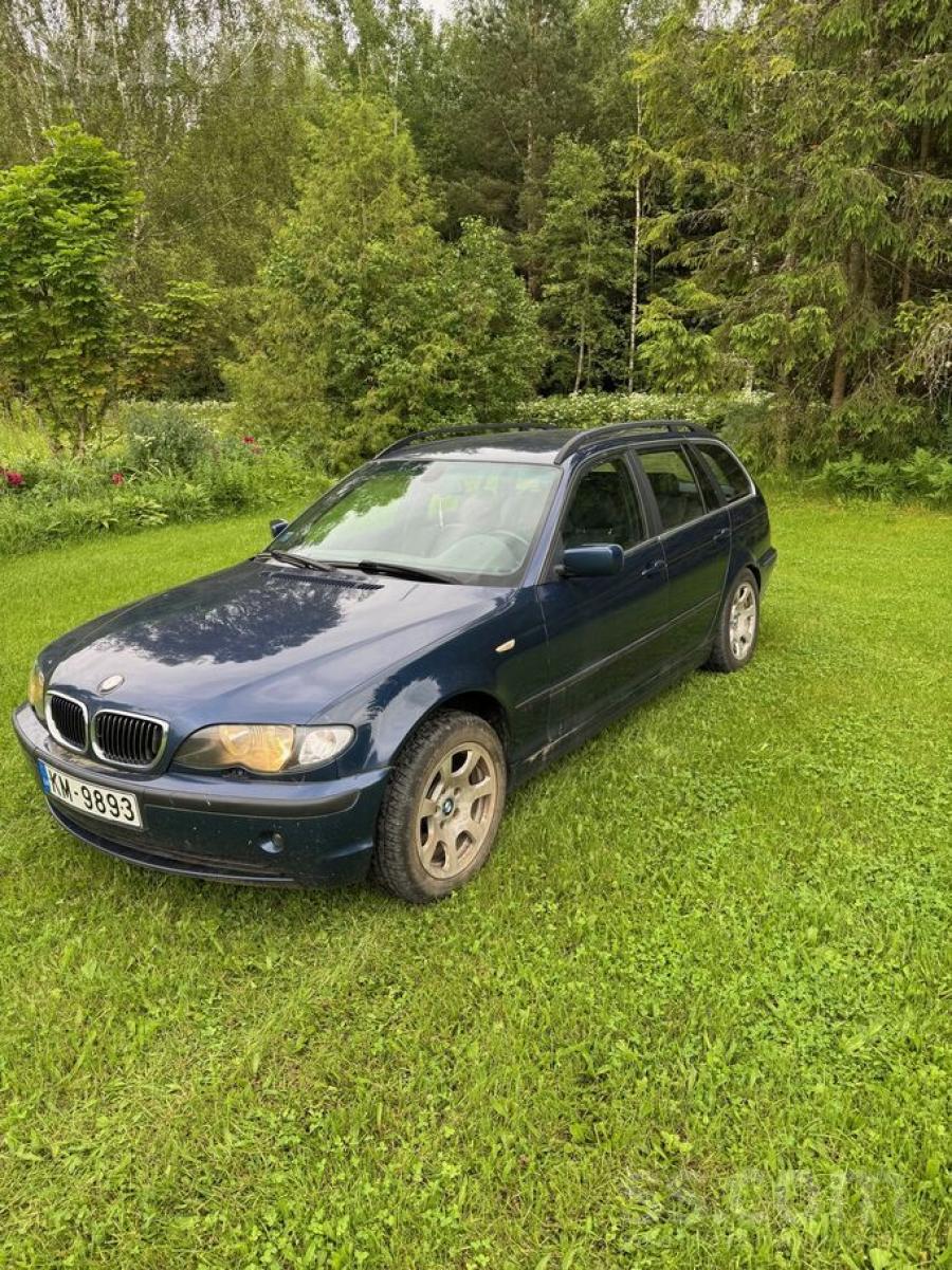 Blue BMW 320 2003 in Valmiera, with an engine capacity of 2.20 L and mileage of 300 thousand km for 1300 €, photo 2 on AUTOMOTO.COM.LV