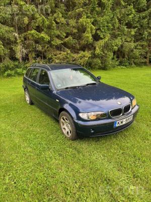 Blue BMW 320 2003 in Valmiera, with an engine capacity of 2.20 L and mileage of 300 thousand km for 1300 €, photo 3 on AUTOMOTO.COM.LV