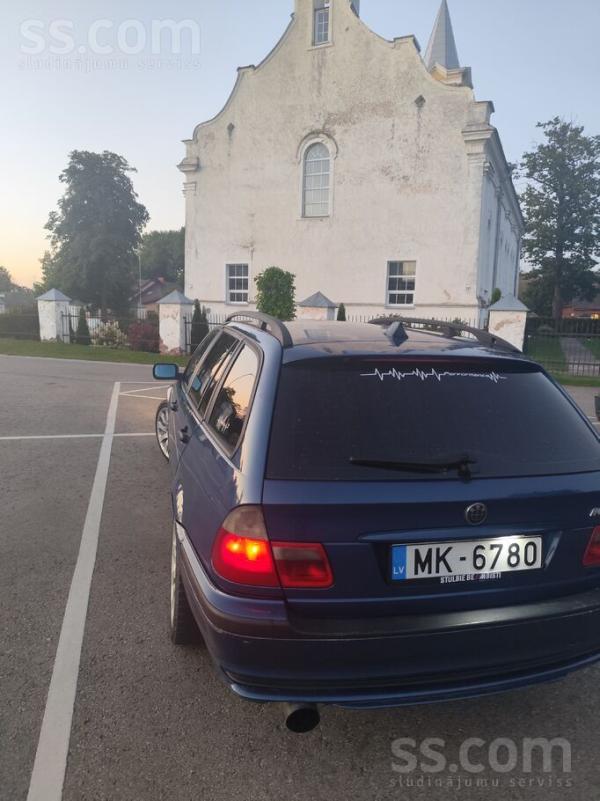 Zils BMW 320 2003 Jēkabpils, ar dzinēja tilpumu 2.00 L un nobraukumu 346 tūkst. km par 2000 €, foto 3 vietnē AUTOMOTO.COM.LV
