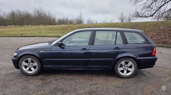 Blue BMW 320 2003 in Kaunas, with an engine capacity of 1.95 L and mileage of 280 thousand km for 1450 €, photo 5 on AUTOMOTO.COM.LV