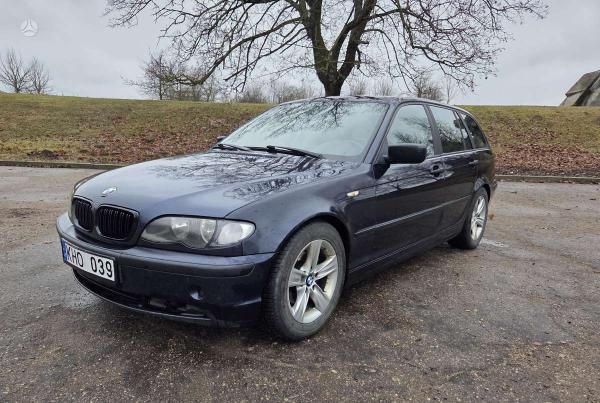 Blue BMW 320 2003 in Kaunas, with an engine capacity of 1.95 L and mileage of 280 thousand km for 1450 €, photo 6 on AUTOMOTO.COM.LV