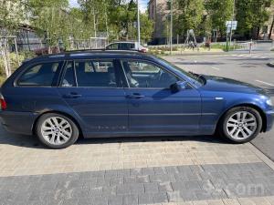 Blue BMW 320 2003 in Riga, with an engine capacity of 2.00 L and mileage of 0 thousand km for 1600 €, photo 3 on AUTOMOTO.COM.LV