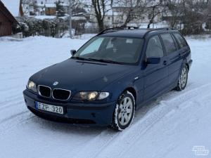 Blue BMW 320 2003 in Ukmerge, with an engine capacity of 2.00 L and mileage of 324 thousand km for 950 €, photo  on AUTOMOTO.COM.LV