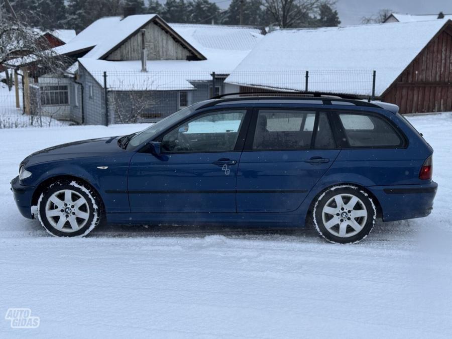 Blue BMW 320 2003 in Ukmerge, with an engine capacity of 2.00 L and mileage of 324 thousand km for 950 €, photo 2 on AUTOMOTO.COM.LV