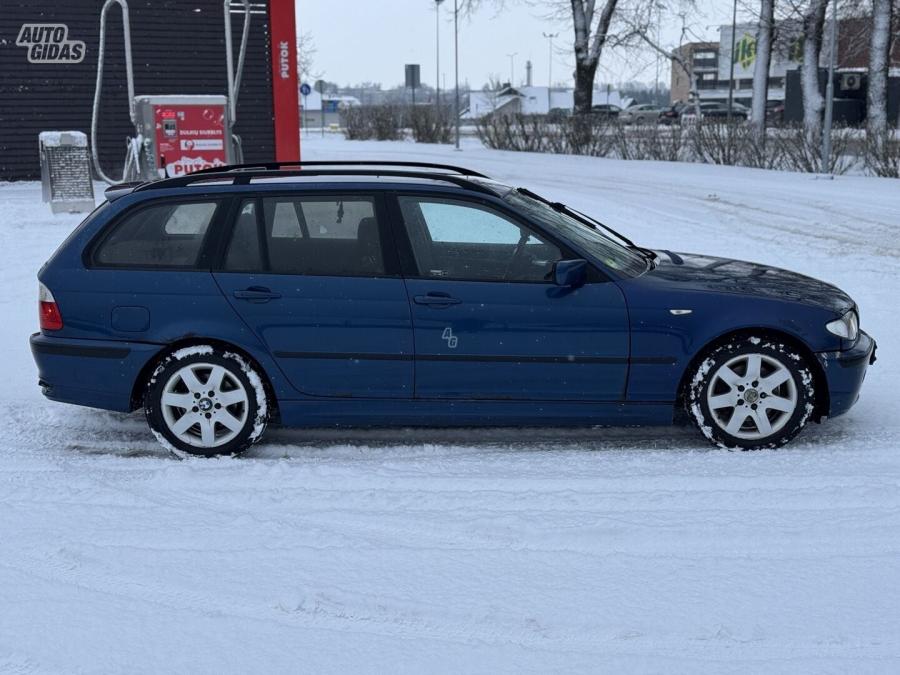 Blue BMW 320 2003 in Ukmerge, with an engine capacity of 2.00 L and mileage of 324 thousand km for 950 €, photo 6 on AUTOMOTO.COM.LV