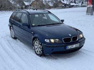 Blue BMW 320 2003 in Ukmerge, with an engine capacity of 2.00 L and mileage of 324 thousand km for 950 €, photo 7 on AUTOMOTO.COM.LV