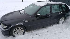 Zils BMW 320 2003 Kretinga, ar dzinēja tilpumu 2.00 L un nobraukumu 320 tūkst. km par 1100 €, foto  vietnē AUTOMOTO.COM.LV