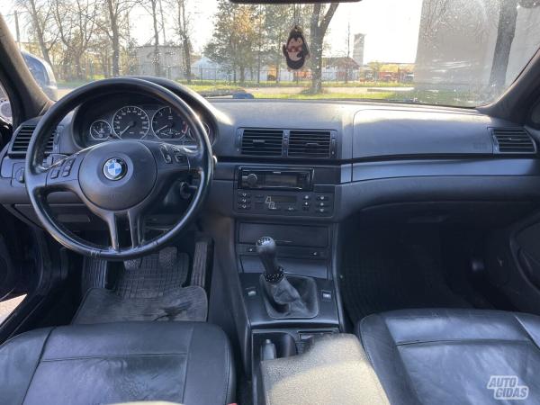 Blue BMW 320 2003 in Jonava, with an engine capacity of 2.00 L and mileage of 430 thousand km for 1900 €, photo 10 on AUTOMOTO.COM.LV