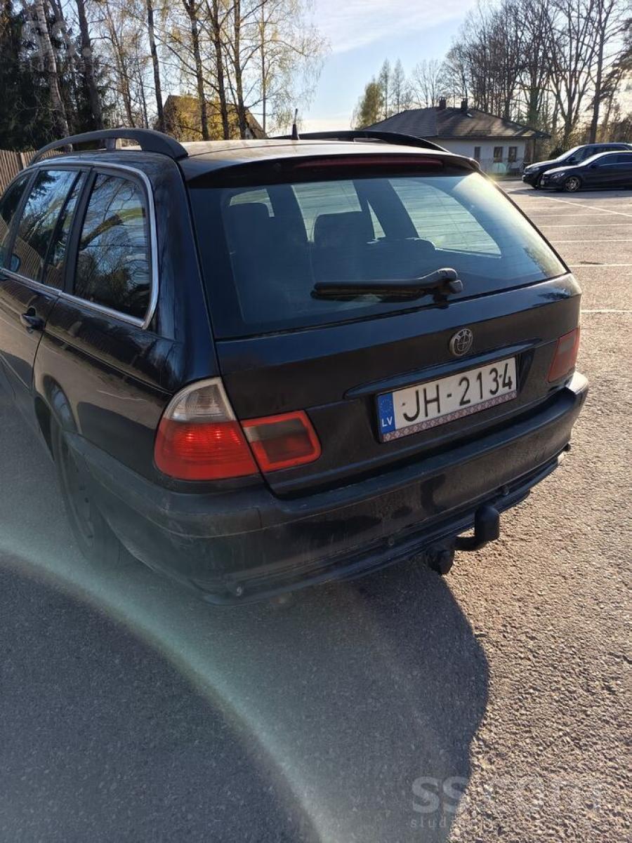 Blue BMW 320 2003 in Riga, with an engine capacity of 2.00 L and mileage of 454 thousand km for 1800 €, photo 5 on AUTOMOTO.COM.LV
