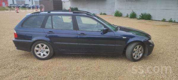 Blue BMW 320 2003 in Riga, with an engine capacity of 2.00 L and mileage of 420 thousand km for 1800 €, photo 4 on AUTOMOTO.COM.LV