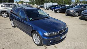 Blue BMW 320 2003 in Riga, with an engine capacity of 2.00 L and mileage of 0 thousand km for 2250 €, photo  on AUTOMOTO.COM.LV
