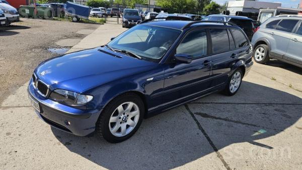 Blue BMW 320 2003 in Riga, with an engine capacity of 2.00 L and mileage of 0 thousand km for 2250 €, photo 2 on AUTOMOTO.COM.LV