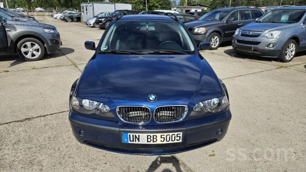 Blue BMW 320 2003 in Riga, with an engine capacity of 2.00 L and mileage of 0 thousand km for 2250 €, photo 3 on AUTOMOTO.COM.LV