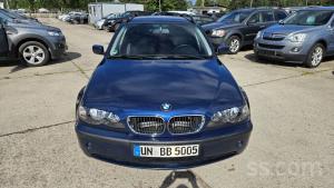 Blue BMW 320 2003 in Riga, with an engine capacity of 2.00 L and mileage of 0 thousand km for 2250 €, photo 4 on AUTOMOTO.COM.LV