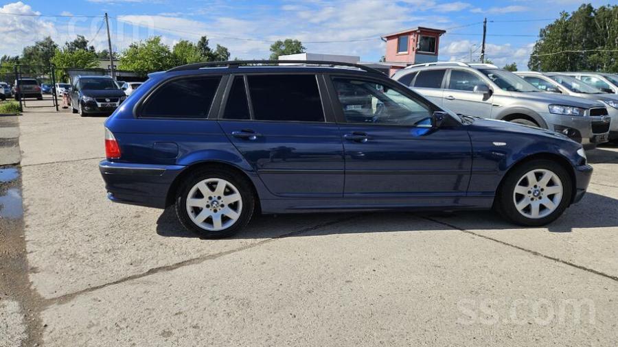 Blue BMW 320 2003 in Riga, with an engine capacity of 2.00 L and mileage of 0 thousand km for 2250 €, photo 5 on AUTOMOTO.COM.LV