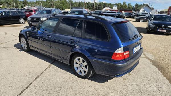 Blue BMW 320 2003 in Riga, with an engine capacity of 2.00 L and mileage of 0 thousand km for 2250 €, photo 6 on AUTOMOTO.COM.LV
