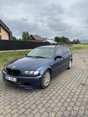 Синий БМВ 320 2003 в Рига, объемом двигателя 2.00 л и пробегом 383 тыс. км за 1750 €, фото 3 на AUTOMOTO.COM.LV