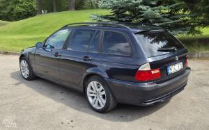 Blue BMW 320 2003 in Kaunas, with an engine capacity of 2.00 L and mileage of 336 thousand km for 1650 €, photo 3 on AUTOMOTO.COM.LV