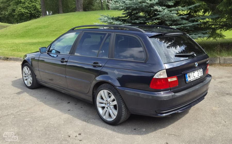 Blue BMW 320 2003 in Kaunas, with an engine capacity of 2.00 L and mileage of 336 thousand km for 1650 €, photo 3 on AUTOMOTO.COM.LV