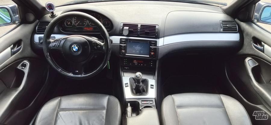 Blue BMW 320 2003 in Kaunas, with an engine capacity of 2.00 L and mileage of 336 thousand km for 1650 €, photo 6 on AUTOMOTO.COM.LV