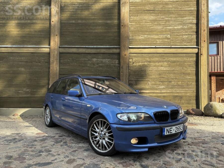 Blue BMW 320 2003 in Jelgava, with an engine capacity of 2.00 L and mileage of 363 thousand km for 2400 €, photo 4 on AUTOMOTO.COM.LV