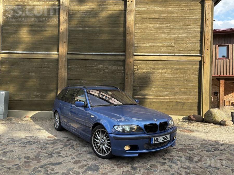 Blue BMW 320 2003 in Jelgava, with an engine capacity of 2.00 L and mileage of 363 thousand km for 2400 €, photo 5 on AUTOMOTO.COM.LV