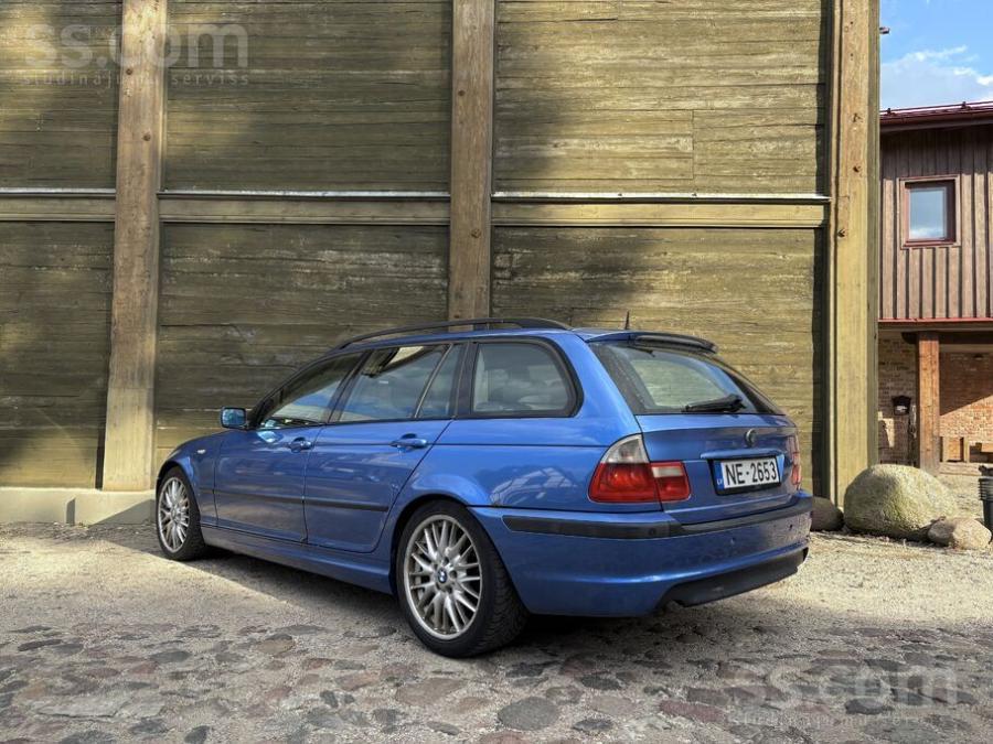 Blue BMW 320 2003 in Jelgava, with an engine capacity of 2.00 L and mileage of 363 thousand km for 2400 €, photo 6 on AUTOMOTO.COM.LV