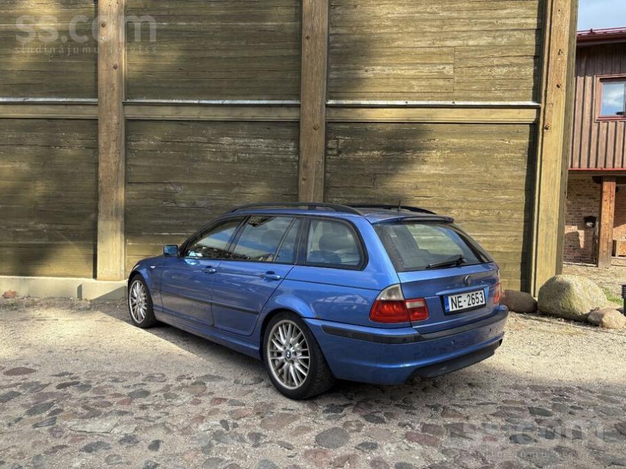 Blue BMW 320 2003 in Jelgava, with an engine capacity of 2.00 L and mileage of 363 thousand km for 2400 €, photo 7 on AUTOMOTO.COM.LV
