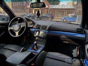 Blue BMW 320 2003 in Jelgava, with an engine capacity of 2.00 L and mileage of 363 thousand km for 2400 €, photo 16 on AUTOMOTO.COM.LV