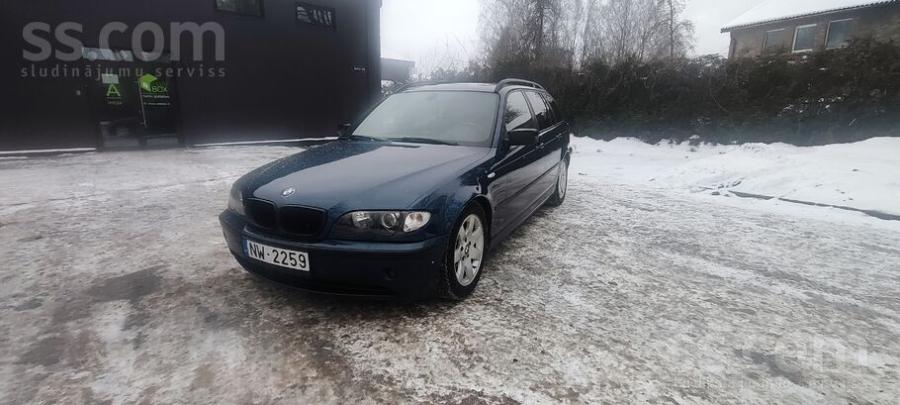 Синий БМВ 320 2003 в Рига, объемом двигателя 2.00 л и пробегом 410 тыс. км за 1650 €, фото 1 на AUTOMOTO.COM.LV