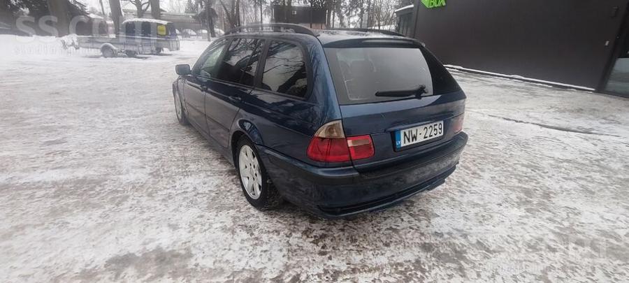Синий БМВ 320 2003 в Рига, объемом двигателя 2.00 л и пробегом 410 тыс. км за 1650 €, фото 5 на AUTOMOTO.COM.LV