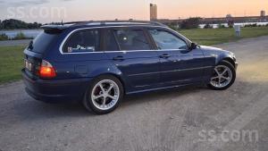 Blue BMW 320 2004 in Riga, with an engine capacity of 2.00 L and mileage of 369 thousand km for 3250 €, photo 3 on AUTOMOTO.COM.LV