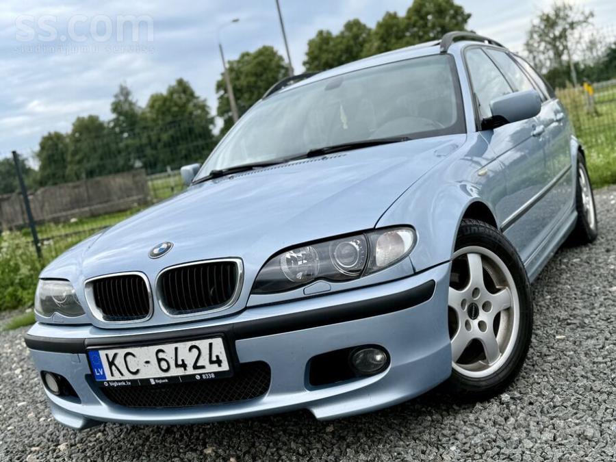 Blue BMW 320 2004 in Riga, with an engine capacity of 2.00 L and mileage of 0 thousand km for 2790 €, photo 3 on AUTOMOTO.COM.LV