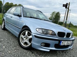 Blue BMW 320 2004 in Riga, with an engine capacity of 2.00 L and mileage of 0 thousand km for 2790 €, photo 4 on AUTOMOTO.COM.LV